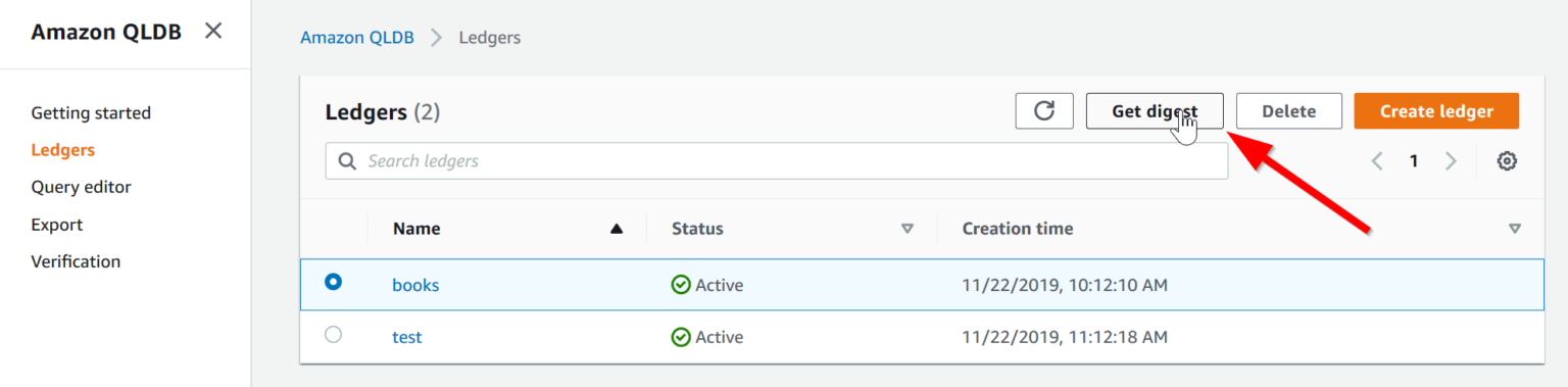 Amazon Quantum Ledger Database (QLDB) as a blockchain database as a ...